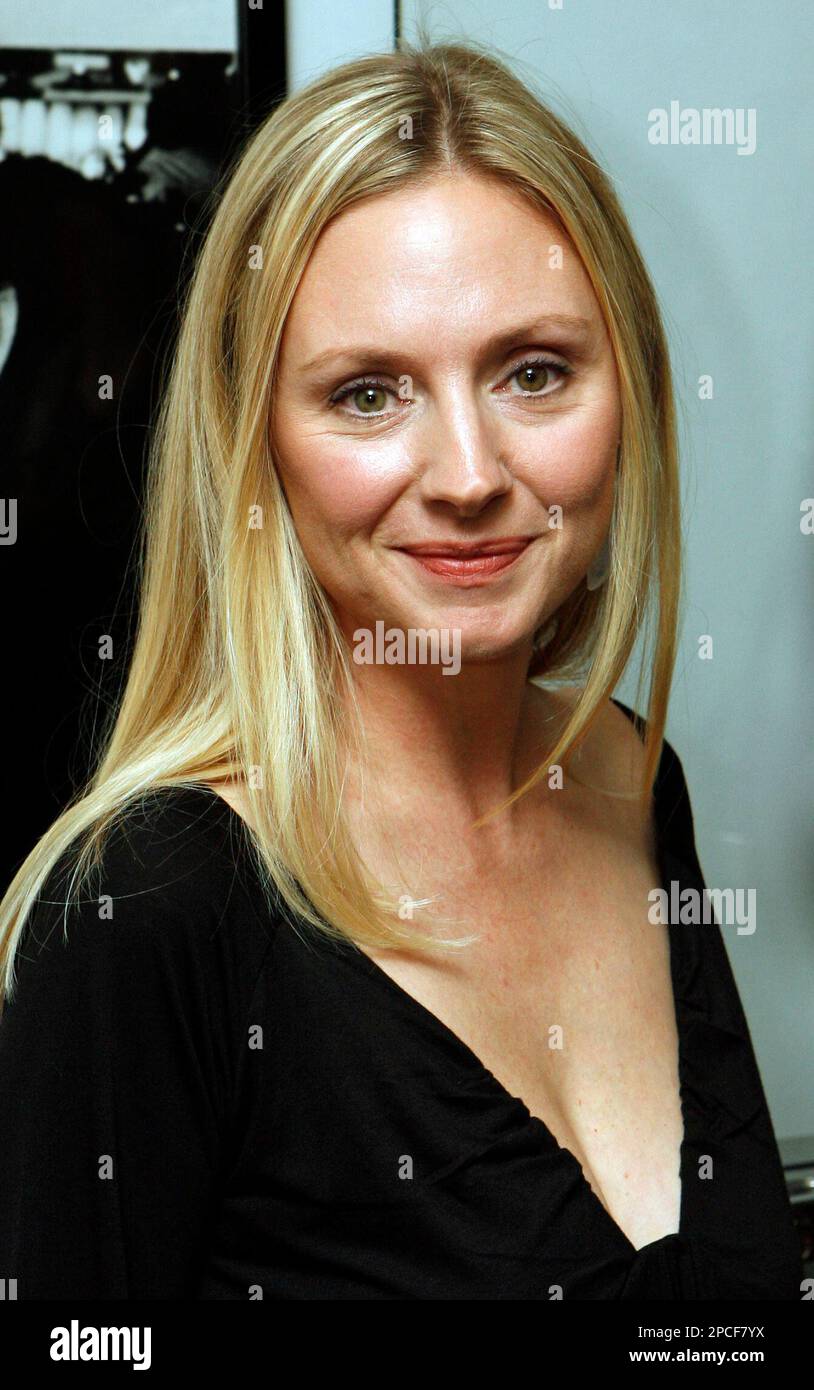 Hope Davis poses for photographers during red carpet arrivals at the ...