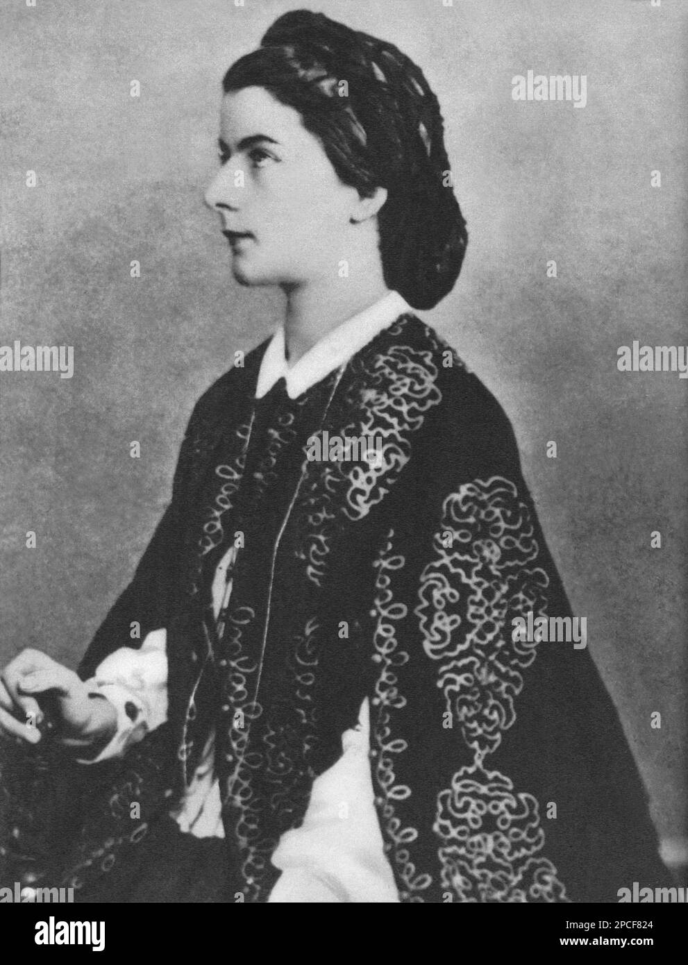 1860 ca : The Queen MARIA SOFIA delle DUE SICILIE ( Maria Sophia ...