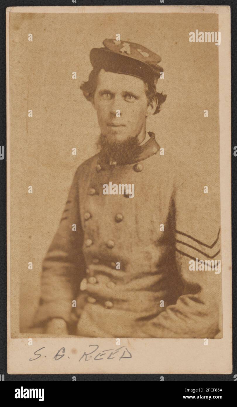 Sergeant Sidney G. Reed of Co. A, 2nd Kentucky Infantry Regiment in ...