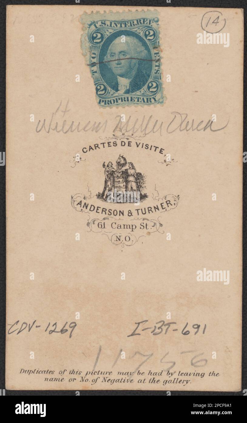 Lieutenant Colonel William Miller Owen of Washington Virginia Light ...