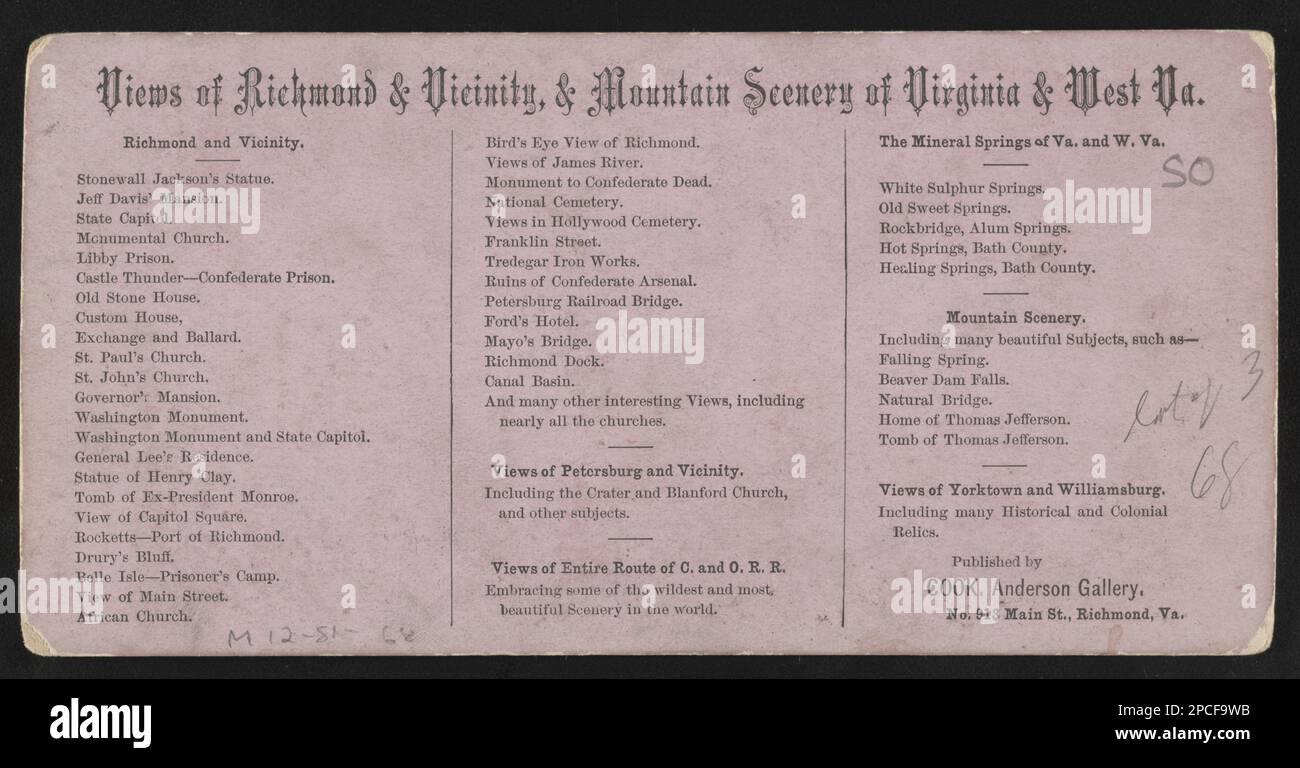 Old Stone House. The Robin G. Stanford Collection, Digitized 2015 ...