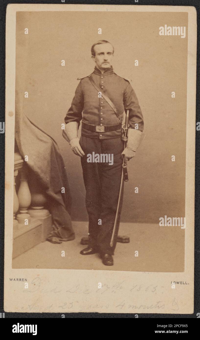 Captain Joseph William Morton of Co. L, 3rd Massachusetts Cavalry ...