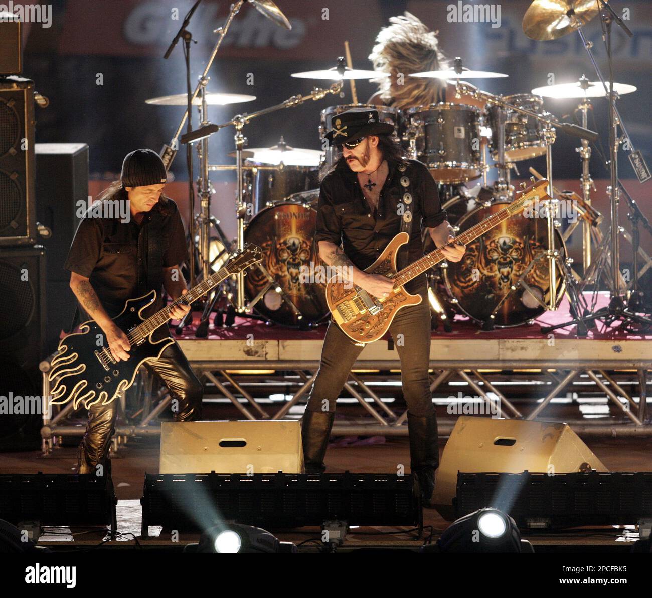 Rock band 'Motorhead' plays during the show program of the the 'TV ...