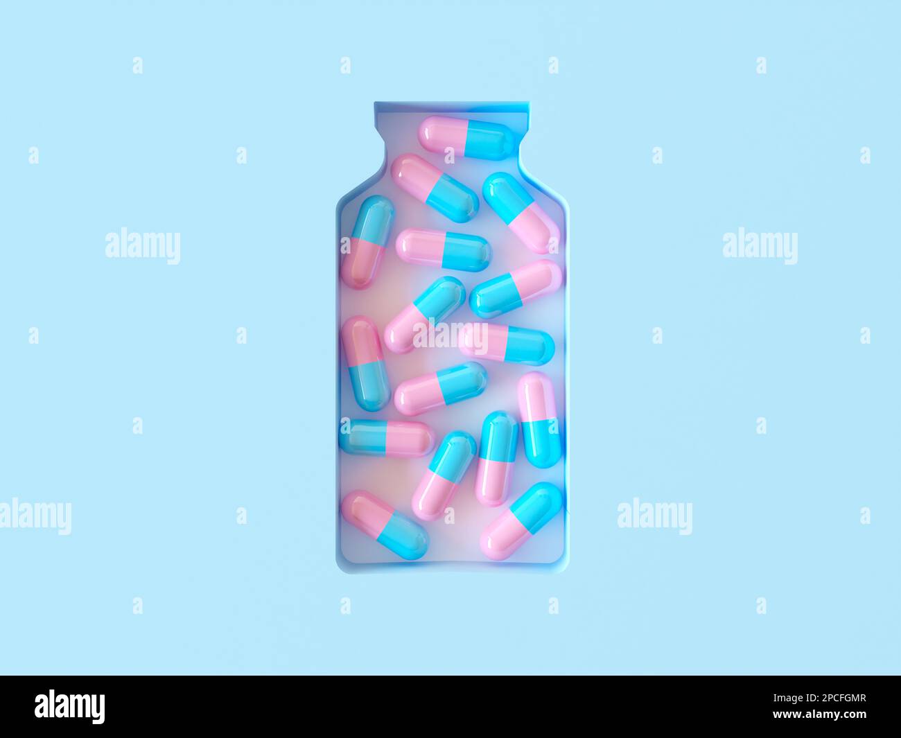 Minimal idea, Creative concept of medical banner, pharmacological art ...