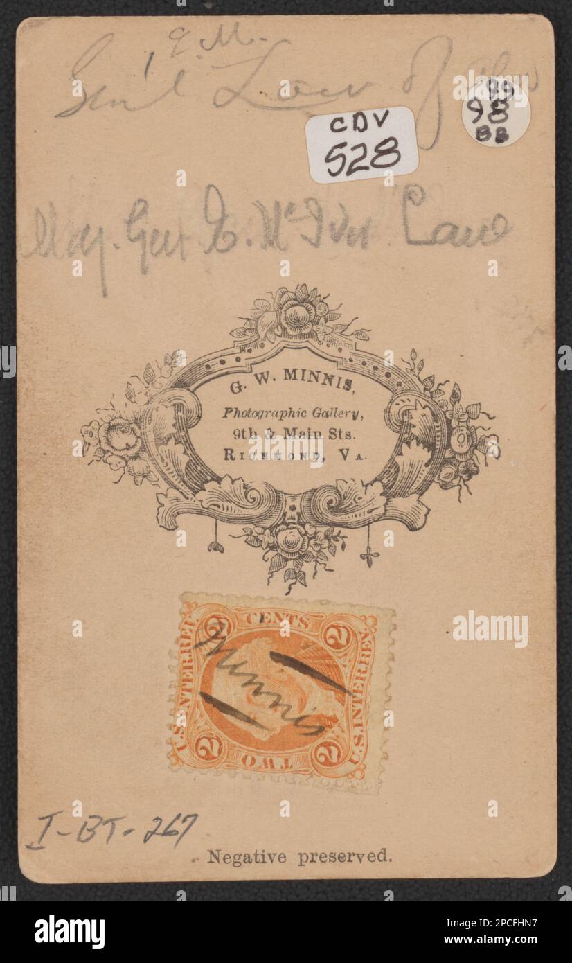 Major General Evander McIver Law of the 4th Alabama Infantry Regiment ...