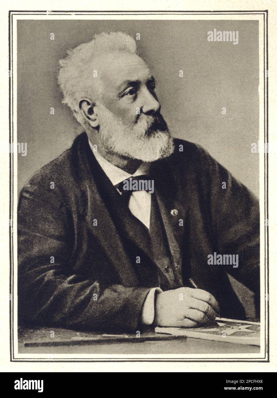 Jules verne french science fiction writer hi-res stock photography and ...