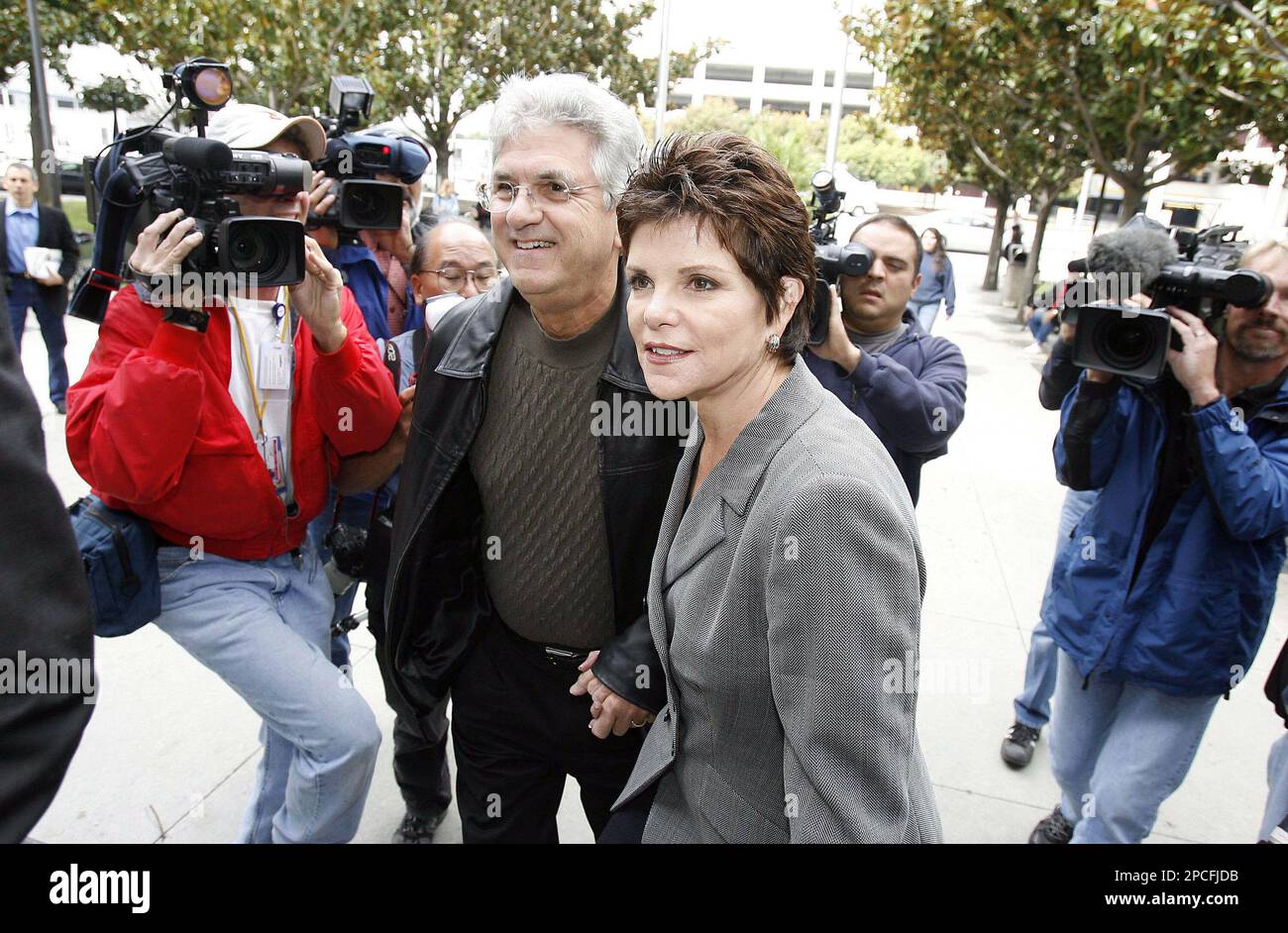 Former Hewlett-Packard Board Chairman Patricia Dunn, right, and her ...