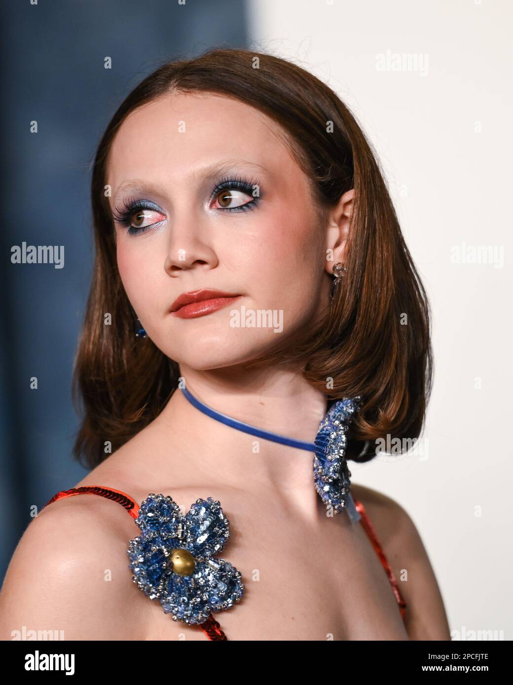 Beverly Hills, USA. 12th Mar, 2023. Iris Apatow walking on the red ...