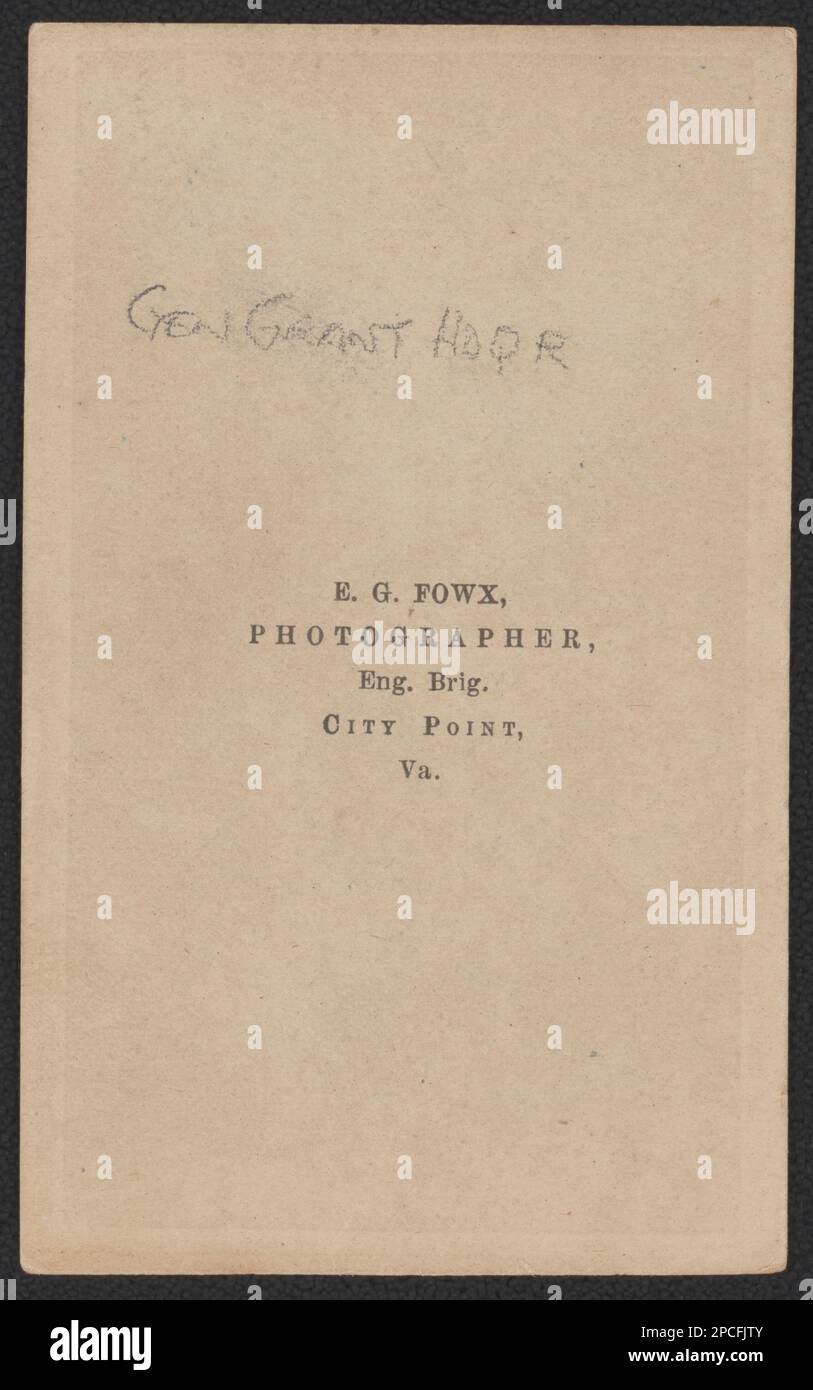 General Grant's headquarters, City Point, Virginia / E.G. Fowx ...