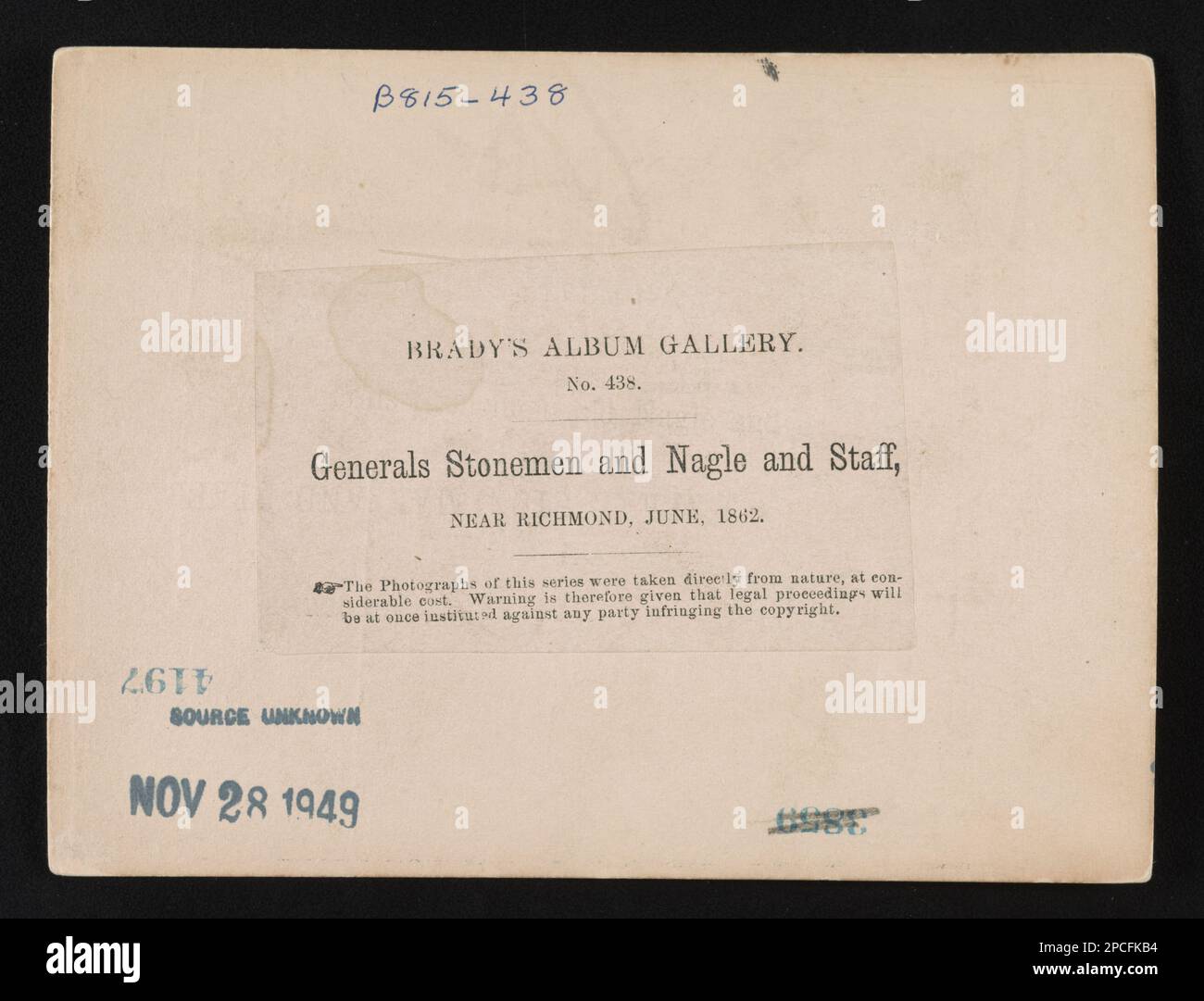 Negative june 1862 hi-res stock photography and images - Alamy