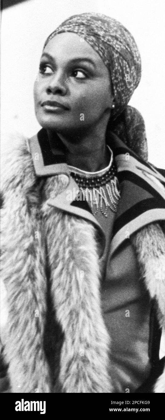 **FILE** Tamara Dobson is shown in this Aug. 22, 1973, file photo ...