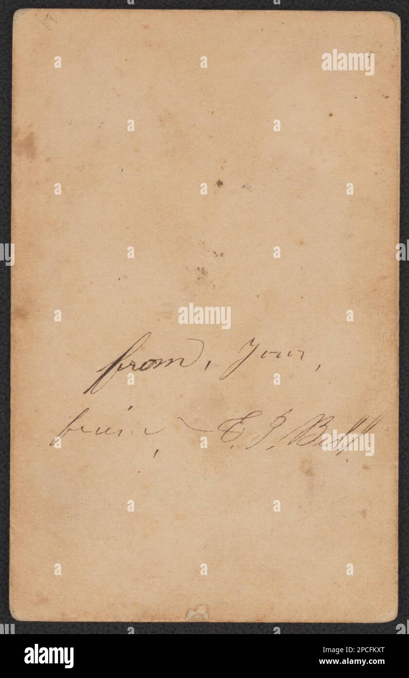 Private Edward J. Bell of Co. C, 24th New York Infantry Regiment in ...