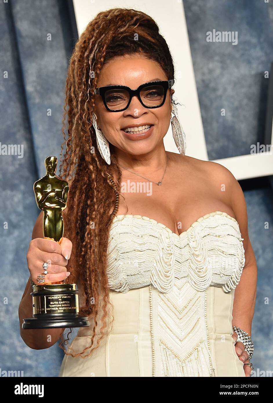 Ruth E. Carter arriving at the Vanity Fair Oscar Party held at the ...