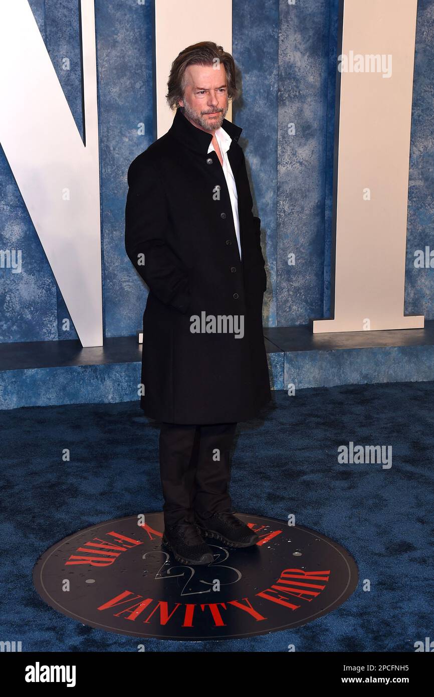LOS ANGELES - MAR 12: David Spade at the 2023 Vanity Fair Oscar Party ...