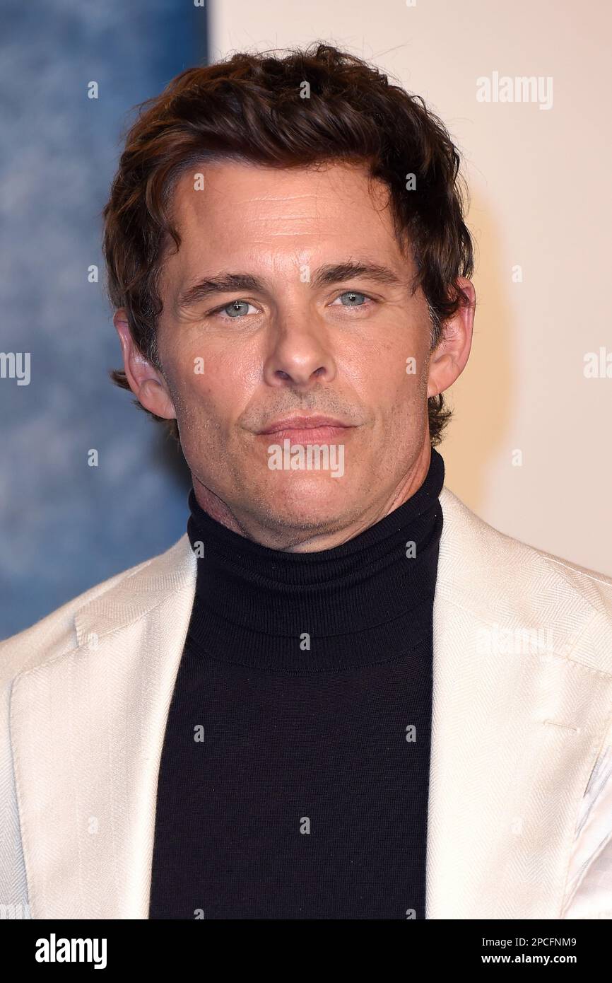 LOS ANGELES - MAR 12: James Marsden at the 2023 Vanity Fair Oscar Party ...
