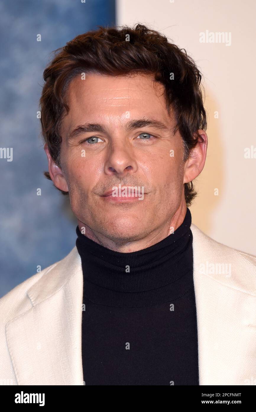LOS ANGELES - MAR 12: James Marsden at the 2023 Vanity Fair Oscar Party ...