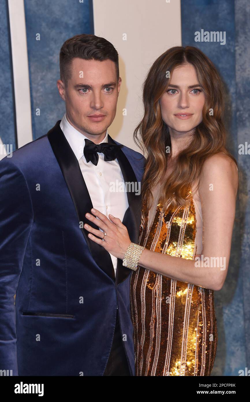 LOS ANGELES - MAR 12: Alexander Dreymo, Allison Williams at the 2023 ...