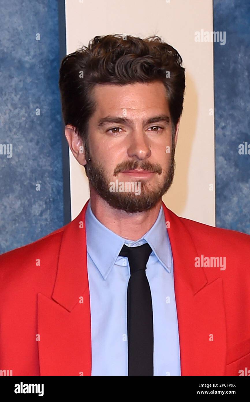 LOS ANGELES - MAR 12: Andrew Garfield at the 2023 Vanity Fair Oscar ...