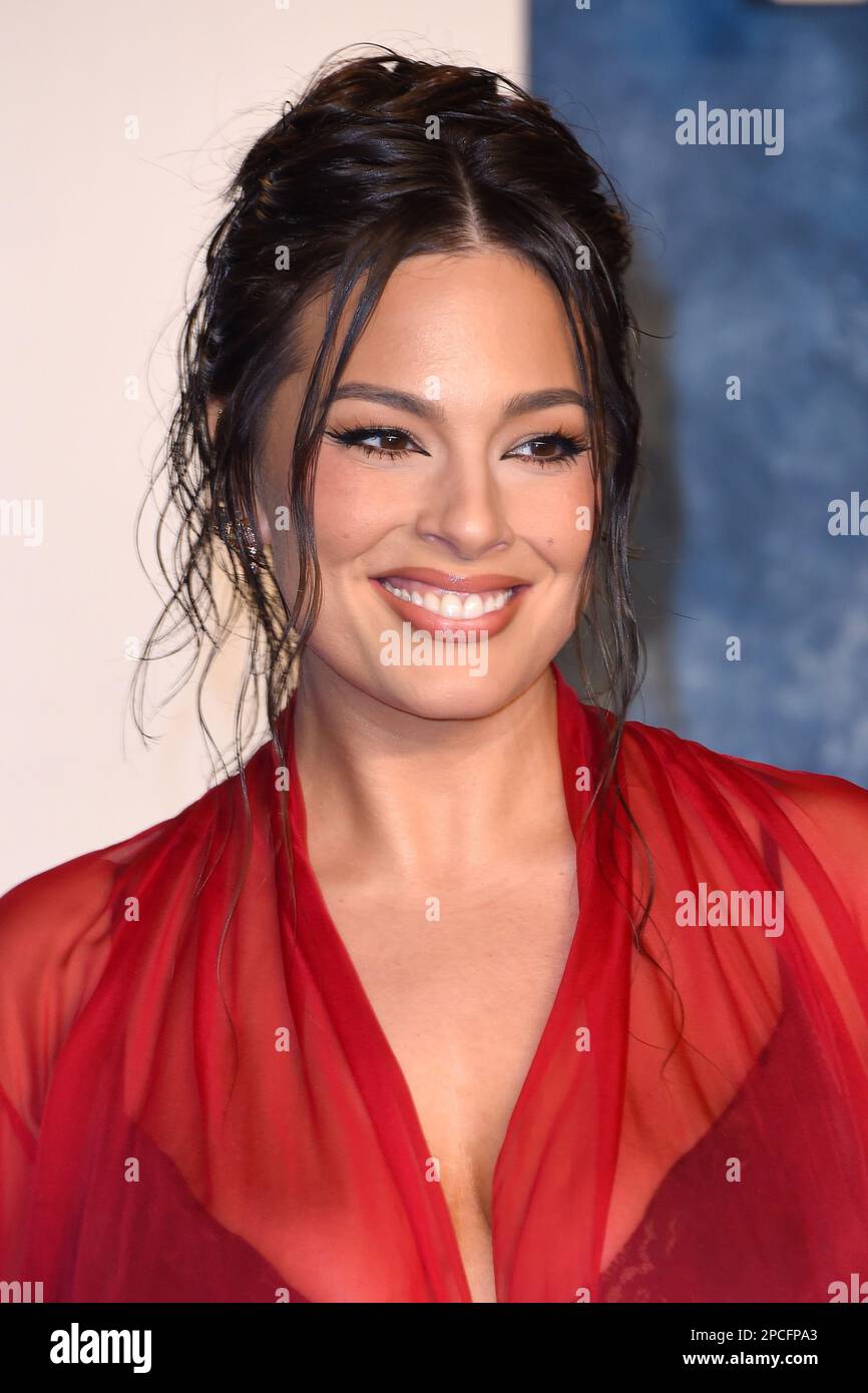 LOS ANGELES - MAR 12: Ashley Grahm at the 2023 Vanity Fair Oscar Party at the Wallis Annenberg ...