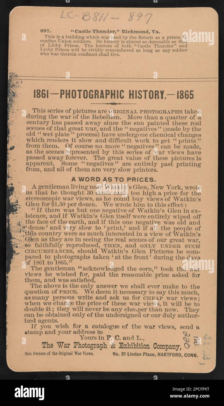 Va buildings 1860 1870 hi-res stock photography and images - Alamy