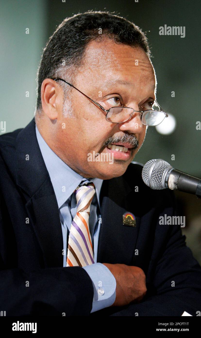 The Rev. Jesse Jackson talks about the concentration of media ownership ...