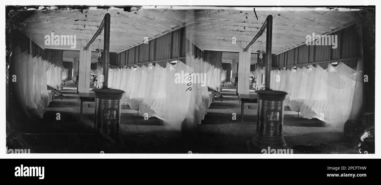 Washington, District of Columbia. Interior of ward in Harewood Hospital ...