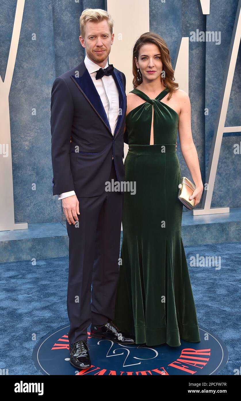 Steve Huffman arriving at the Vanity Fair Oscar Party held at the ...