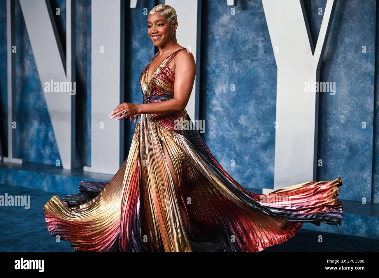 USA. 12th Mar, 2023. Tiffany Haddish walking on the red carpet at the ...