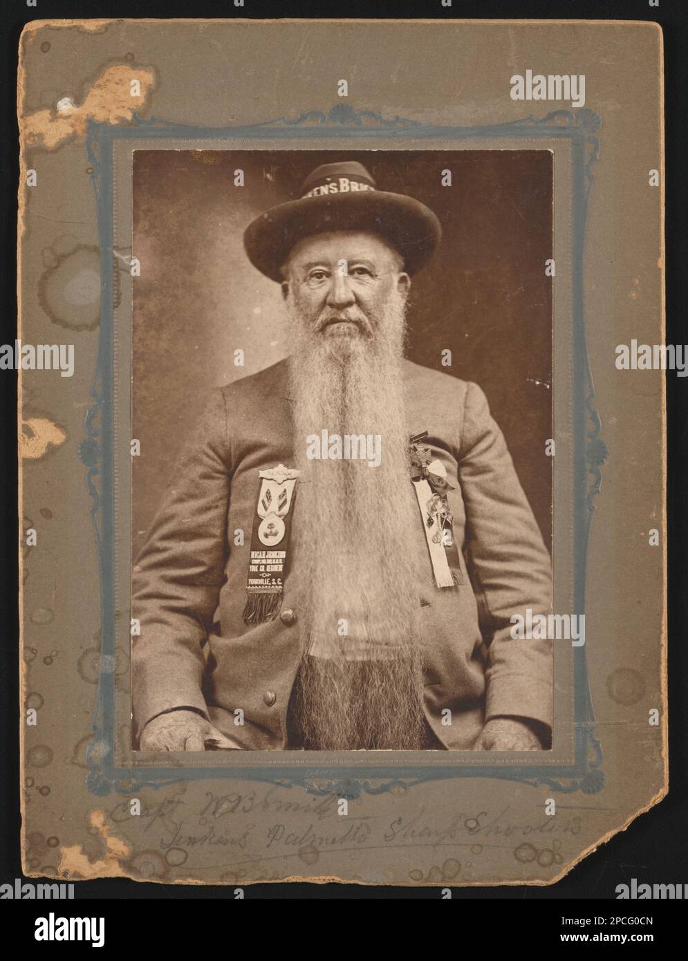 Civil War veteran Captain William Beaty Smith of Co. G, Palmetto ...