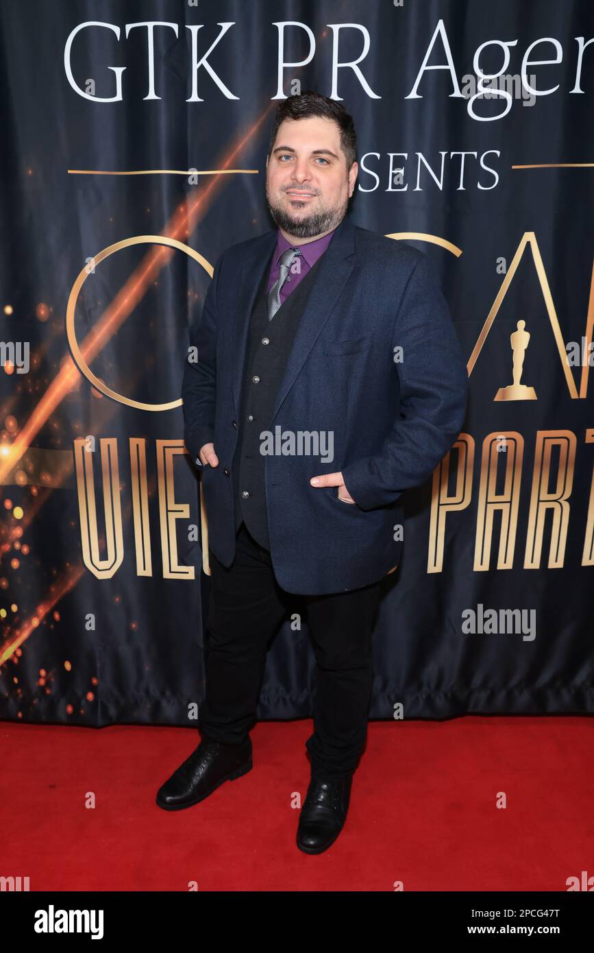 Los Angeles, California, USA. 12th March, 2023. Producer Tim Realbuto ...