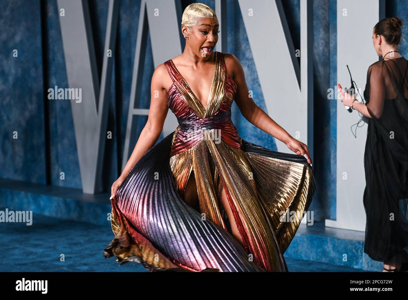 USA. 12th Mar, 2023. Tiffany Haddish walking on the red carpet at the ...