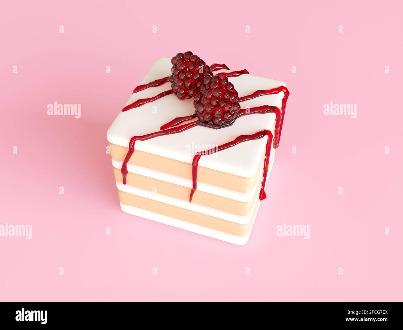 Square Piece Of Cake Clipart