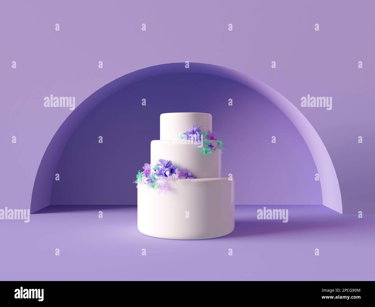 3d cake template hi-res stock photography and images - Alamy