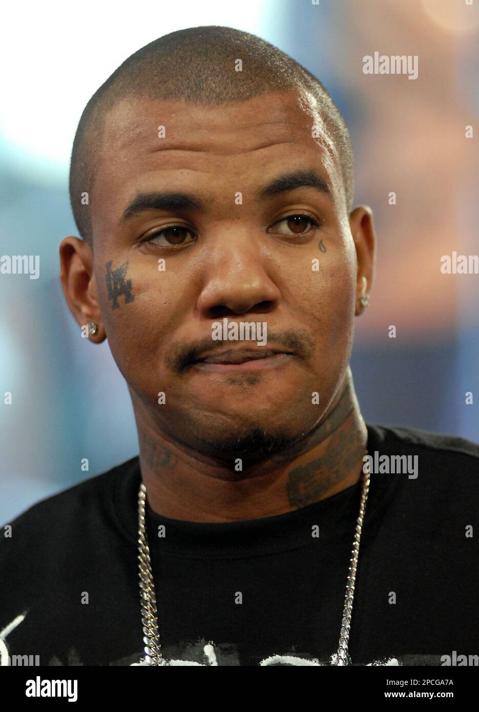 Rapper The Game makes an appearance on MTV's Total Request Live in ...