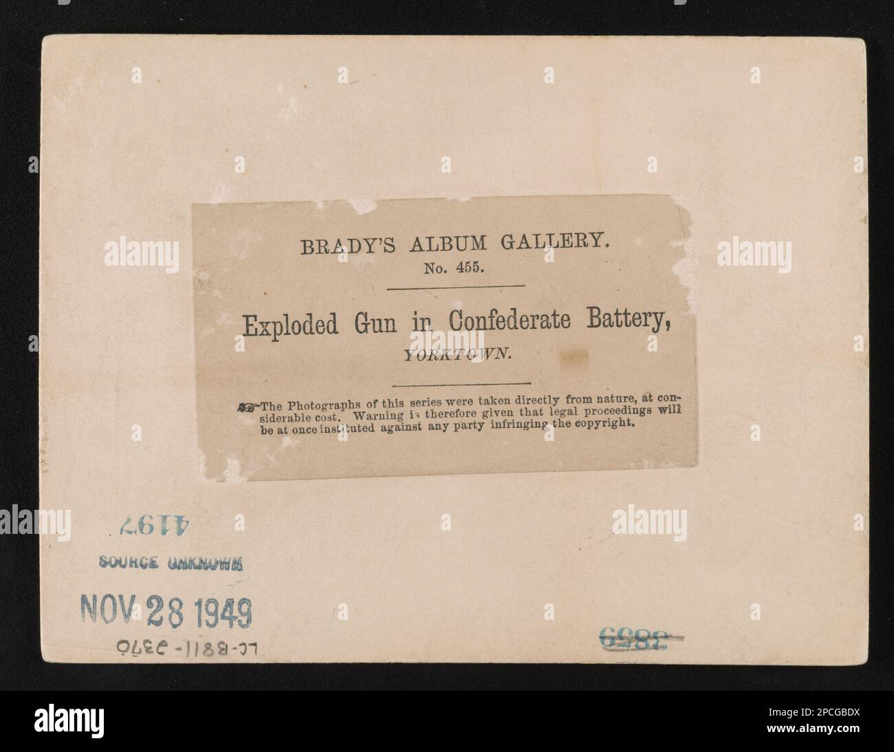 War damage 1860 1870 hi-res stock photography and images - Alamy