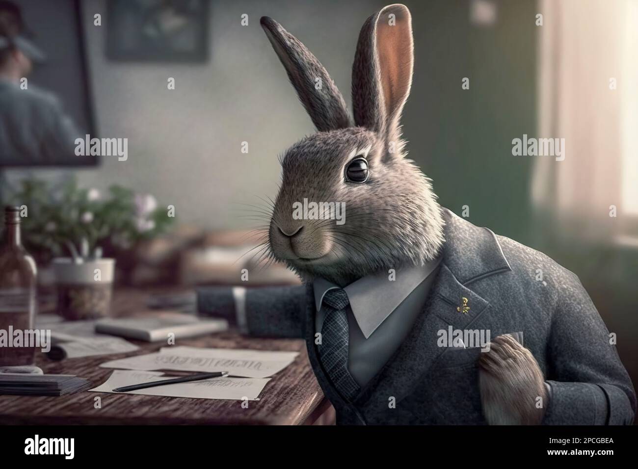 Rabbit suit hi-res stock photography and images - Alamy