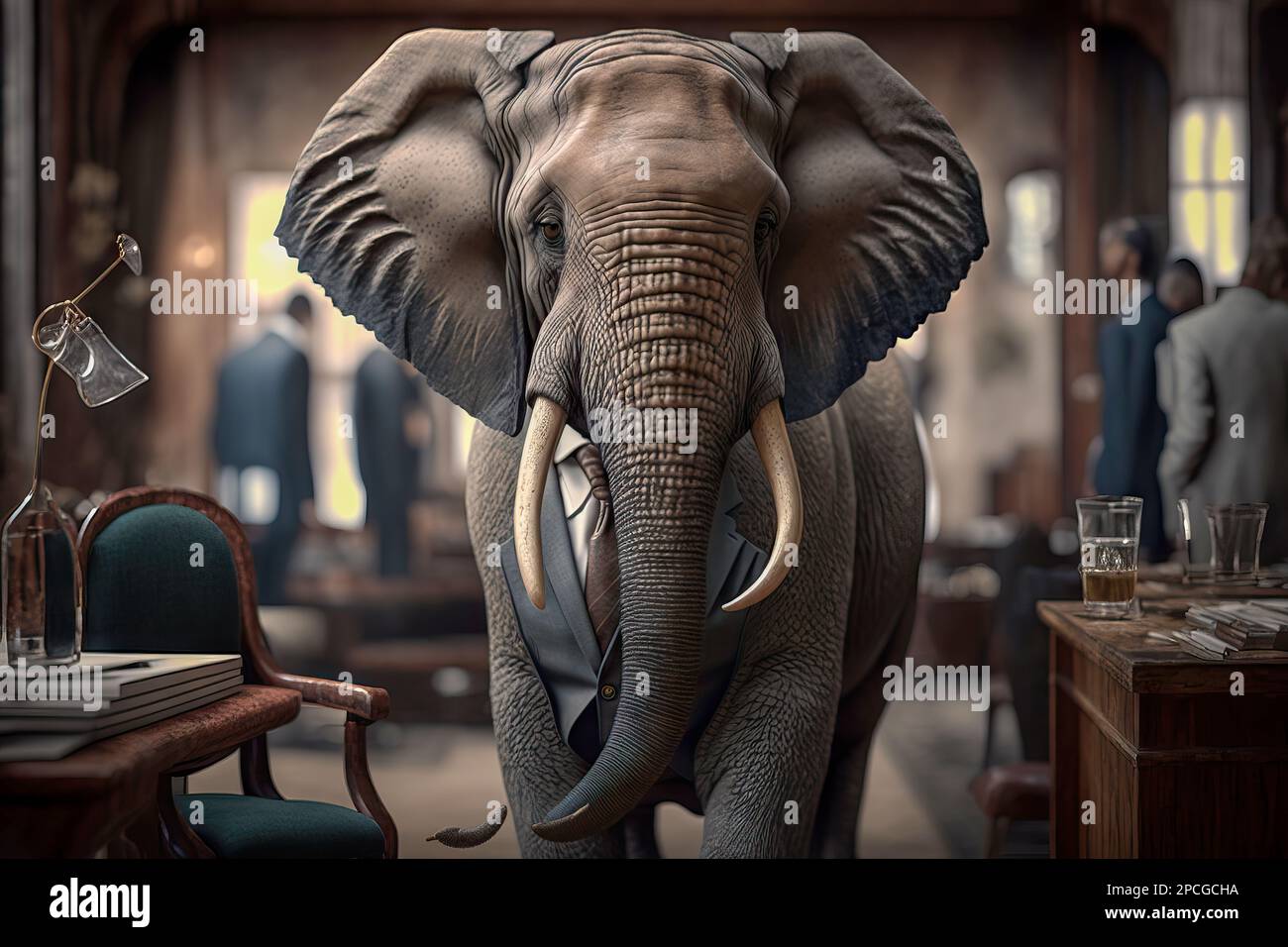 Formal elephant hi-res stock photography and images - Alamy