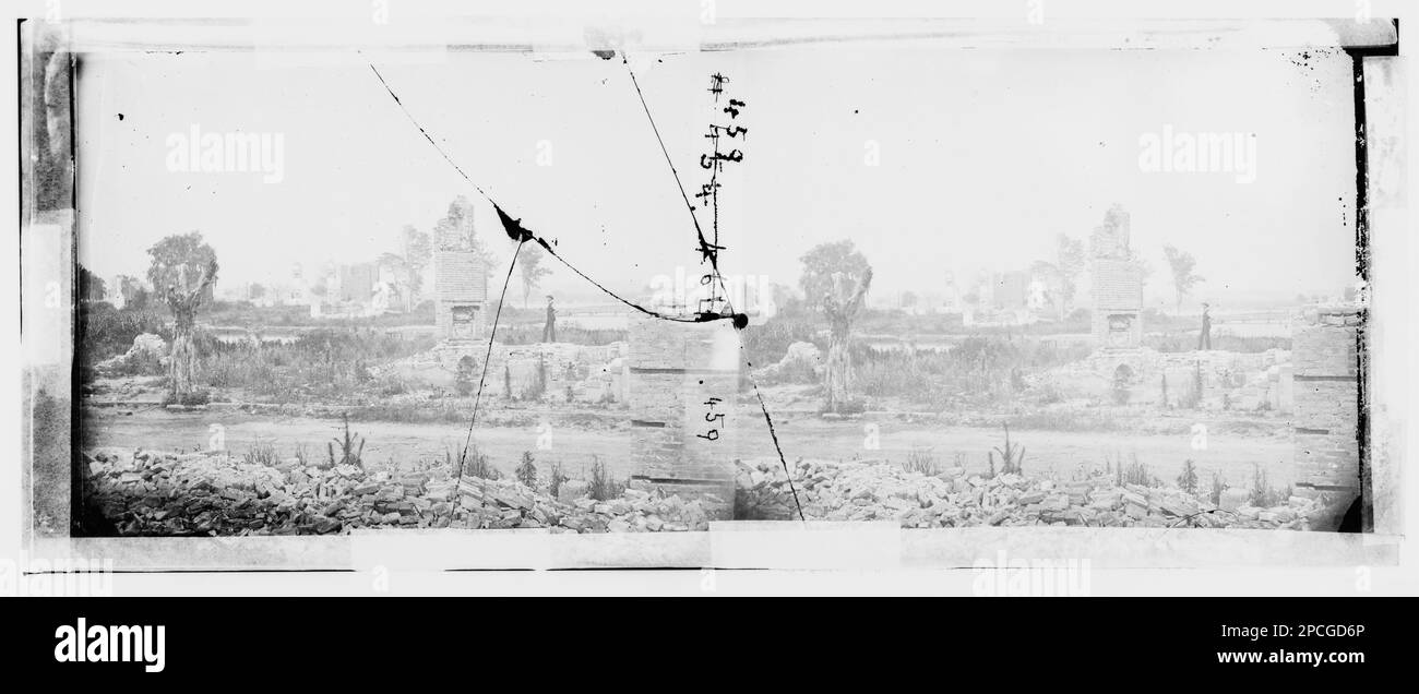 Hampton, Virginia. Ruins of church. Civil war photographs, 1861-1865 ...