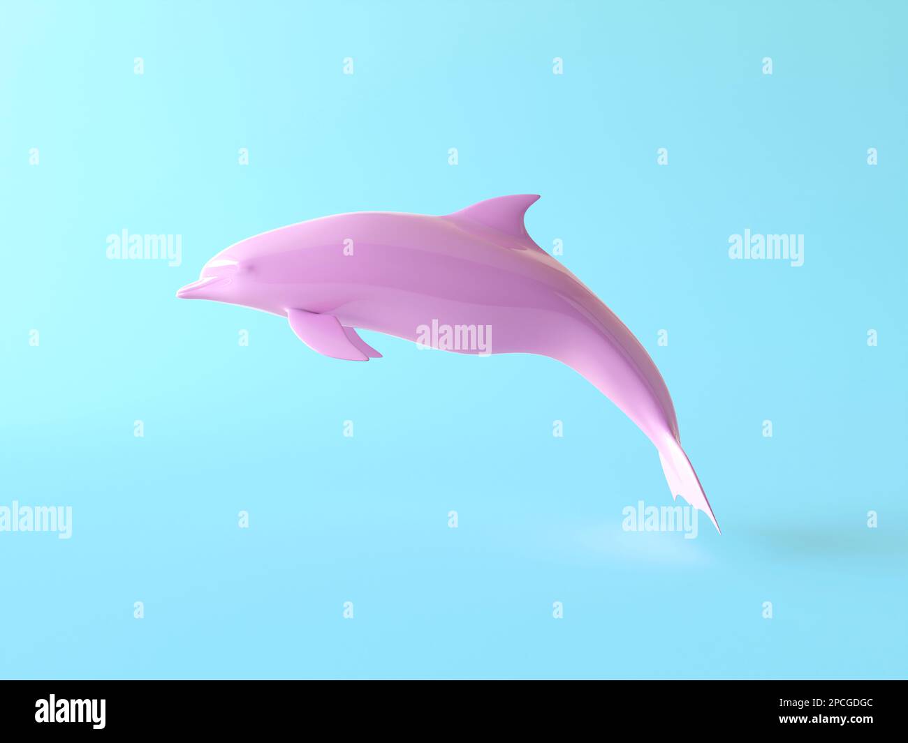 Pink Dolphin P Logo