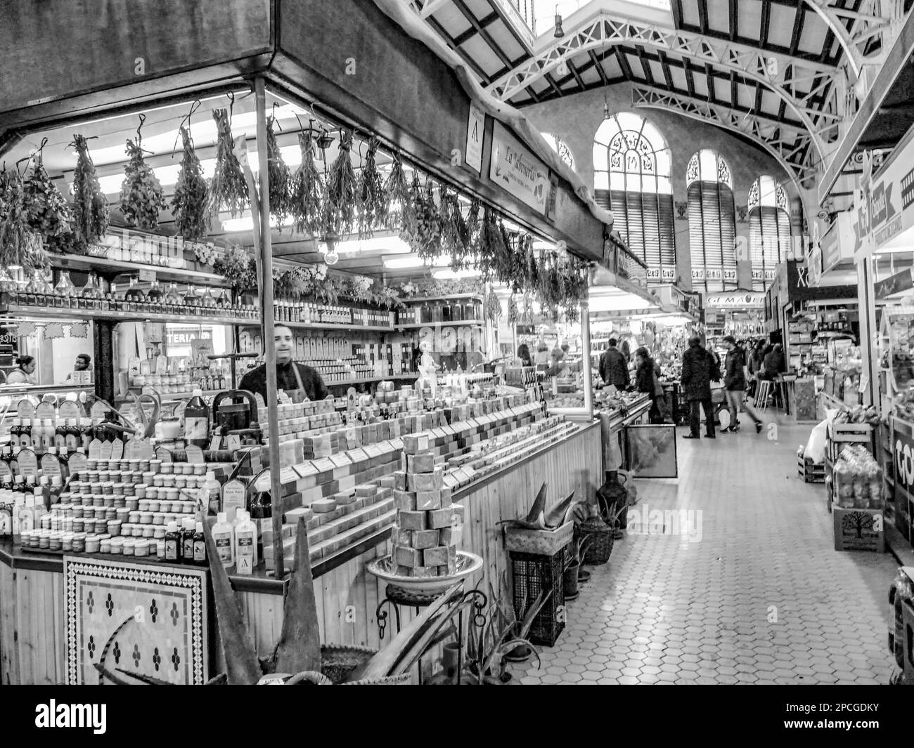 Mercado 28 Black and White Stock Photos & Images - Alamy