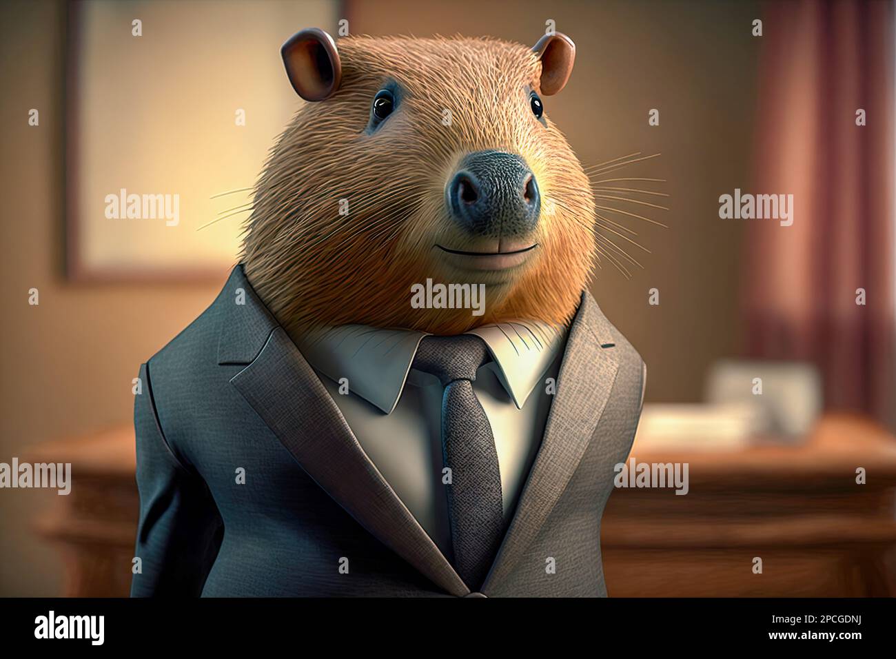 Capybara face hi-res stock photography and images - Alamy