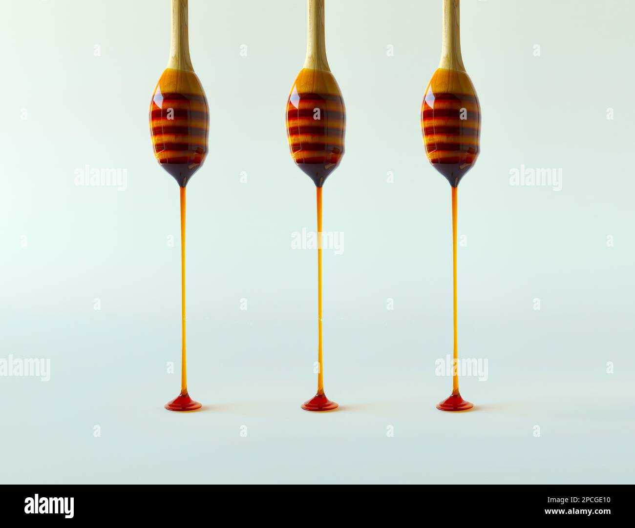 Honey dripping sticks pattern wallpaper. Photo of Honey dripping from a ...