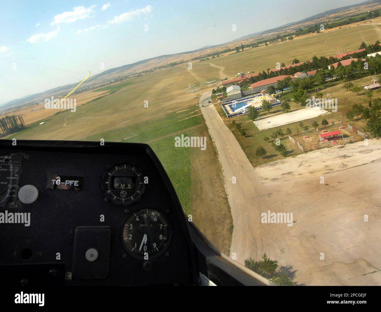 Coming in for a landing. (AP Photo/Selcan Hacaoglu Stock Photo - Alamy
