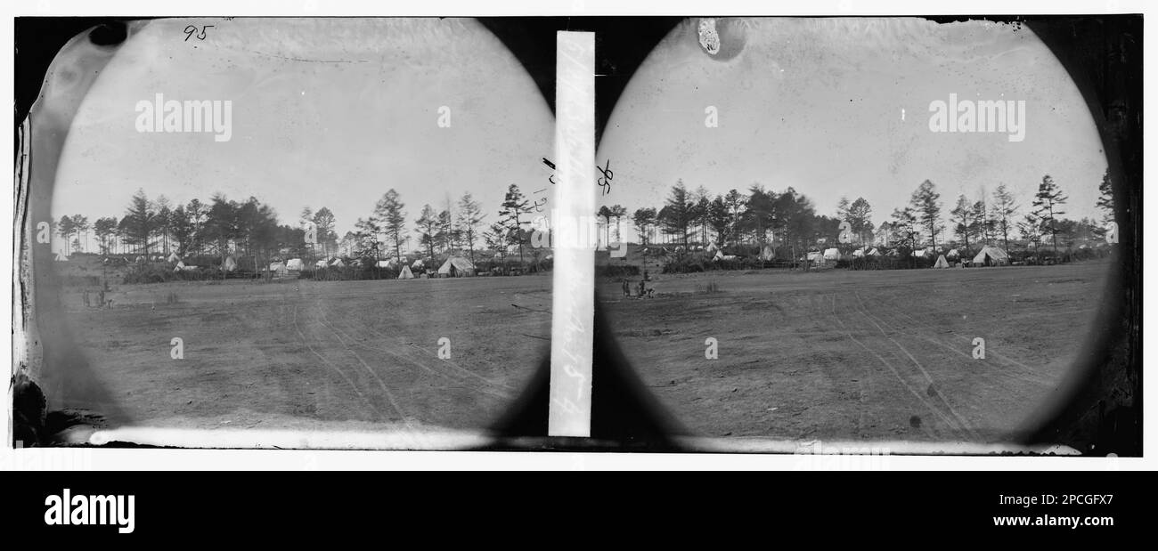 Brandy Station, Virginia. General Marsena R. Patrick's quarters Army of ...