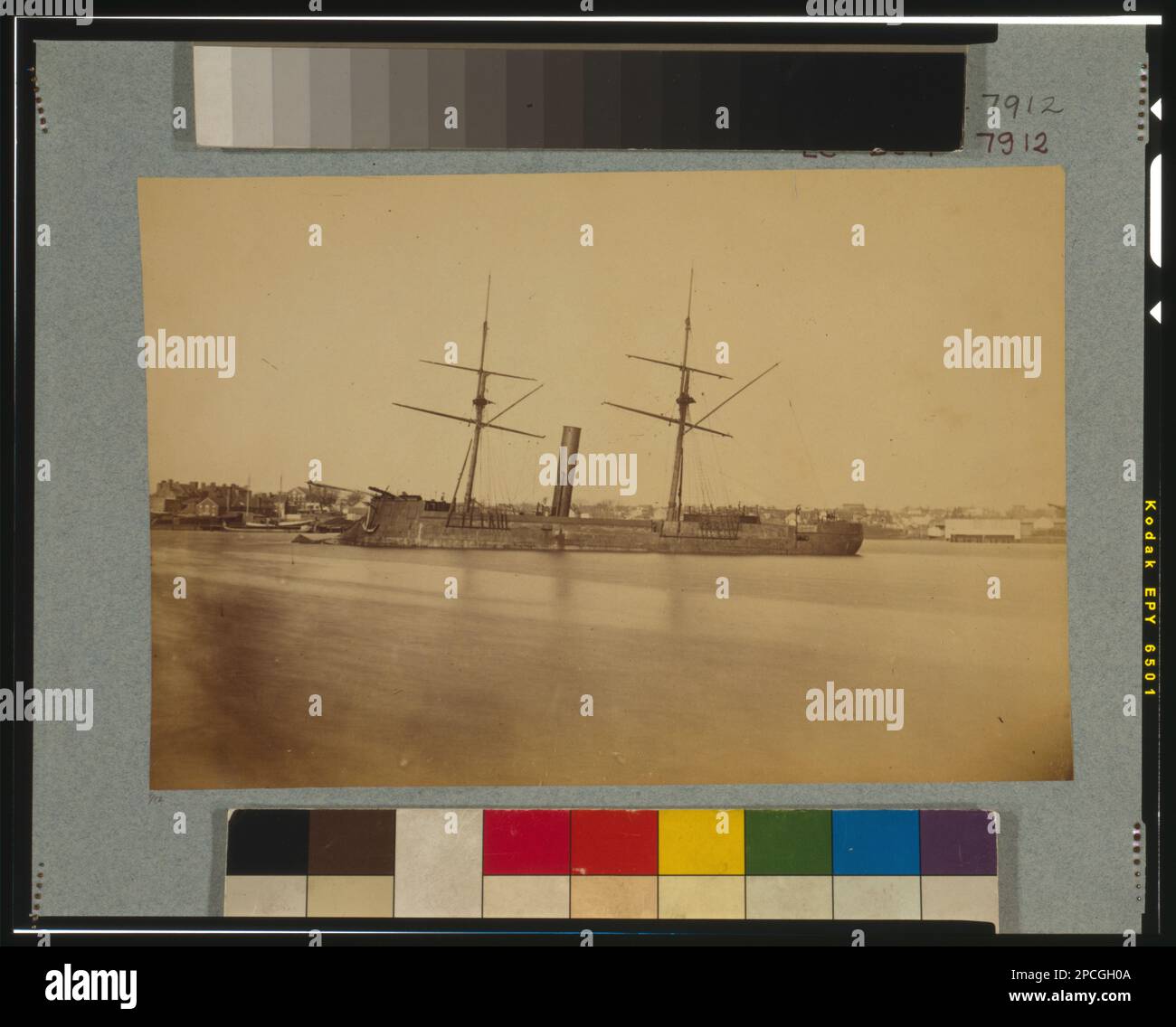 Confederate iron-clad Stonewall. No. 912, Civil War Photograph ...