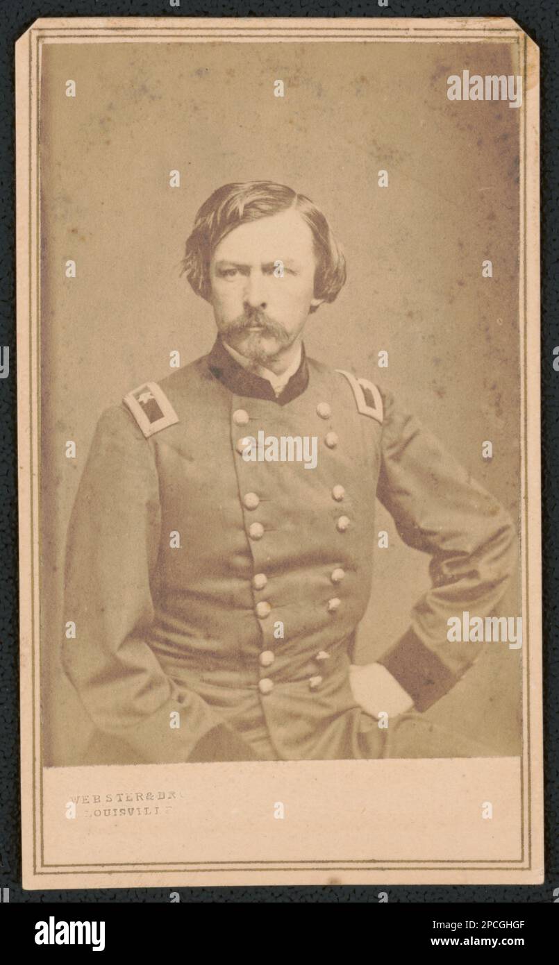 Major General Green Clay Smith of 4th Kentucky Cavalry Regiment and U.S ...