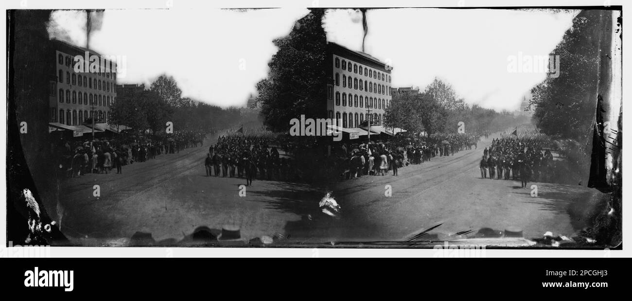 Washington, District of Columbia. Grand review of the army. Civil war ...