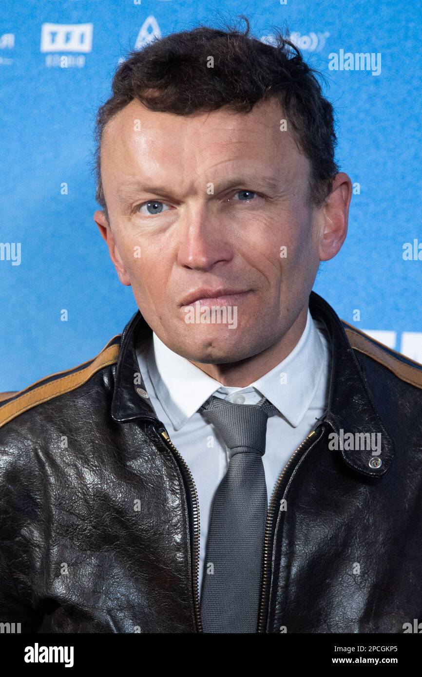 Paris, France. 13th Mar, 2023. Sylvain Tesson attending the Sur Les ...