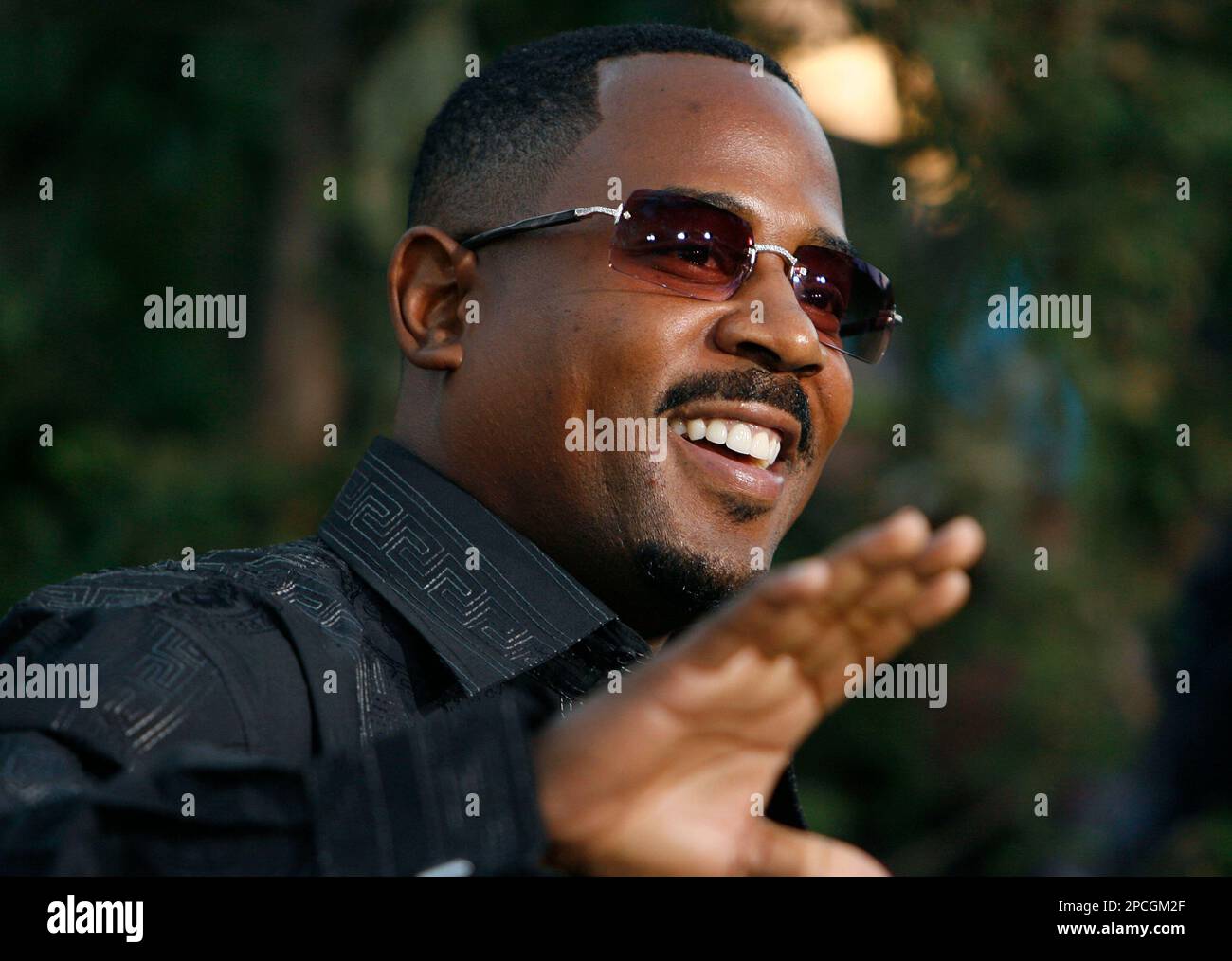 Actor Martin Lawrence poses for photographers at the premiere of "Open ...