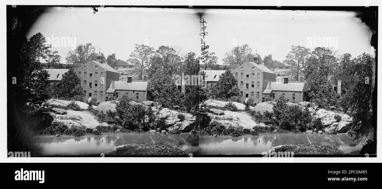 Petersburg, Virginia. View of mills. Civil war photographs, 1861-1865 ...
